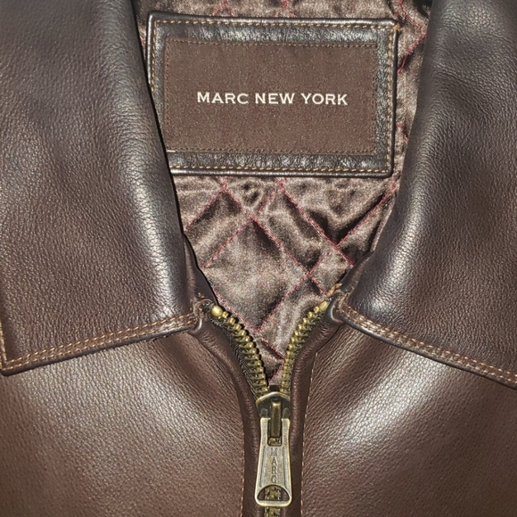 Andrew Marc | Jackets & Coats | Authentic Marc New York Leather Jacket ...